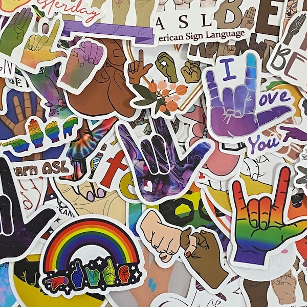 Sign Language Art - Etsy