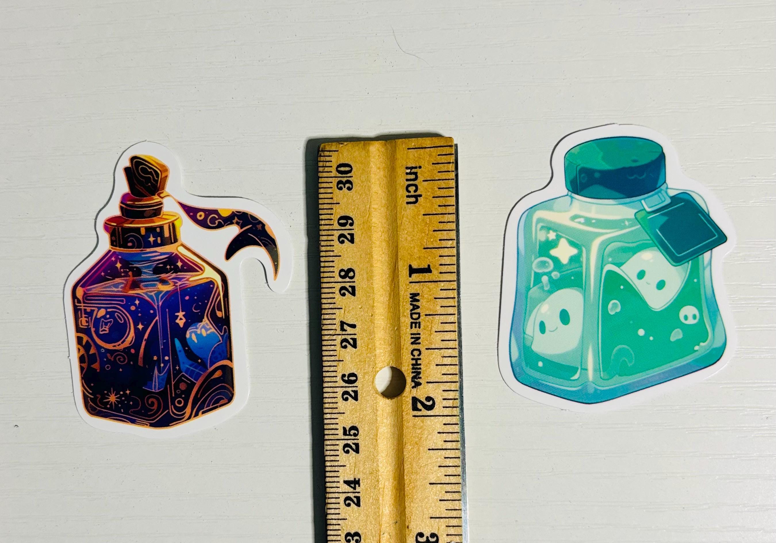 Apothecary Magic Potion Themed Stickers Pack of 10, 20 or 50 Decals for ...