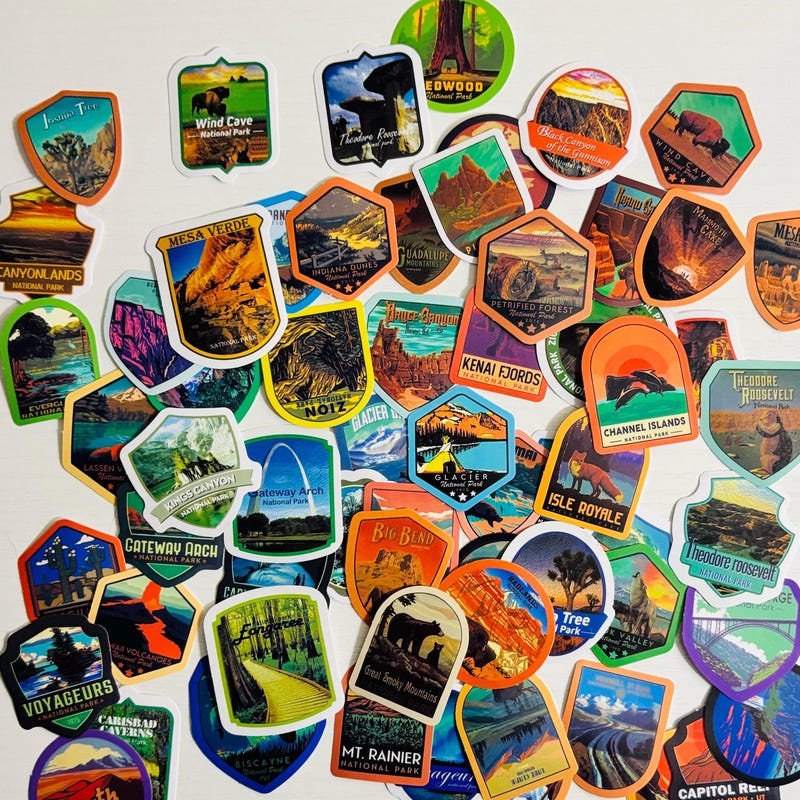 National Park Stickers - Etsy UK