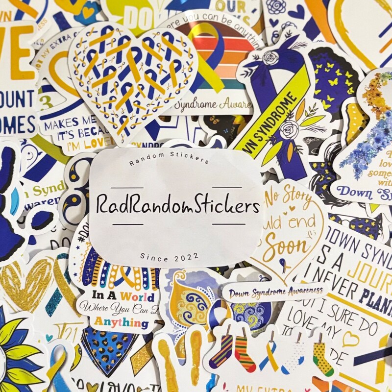 Down Syndrome Stickers - Etsy