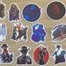 5-50 Pack Horror Scary Movie Themed Stickers for Laptops - Etsy