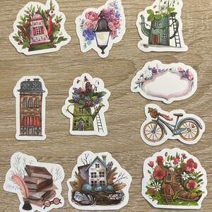 60 Pack Cottage, Cottagecore Stickers for Laptops, Skateboards, Phones ...