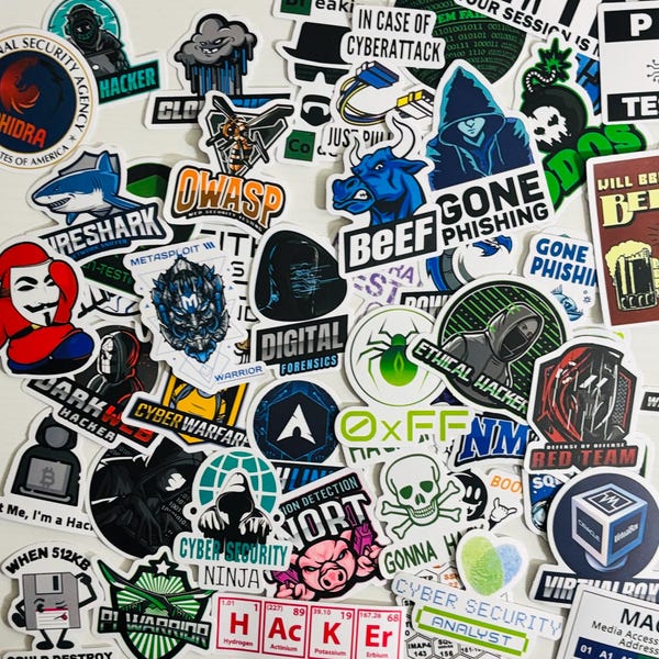 Cyber Security Sticker - Etsy