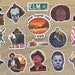 5-50 Pack Horror Scary Movie Themed Stickers for Laptops - Etsy