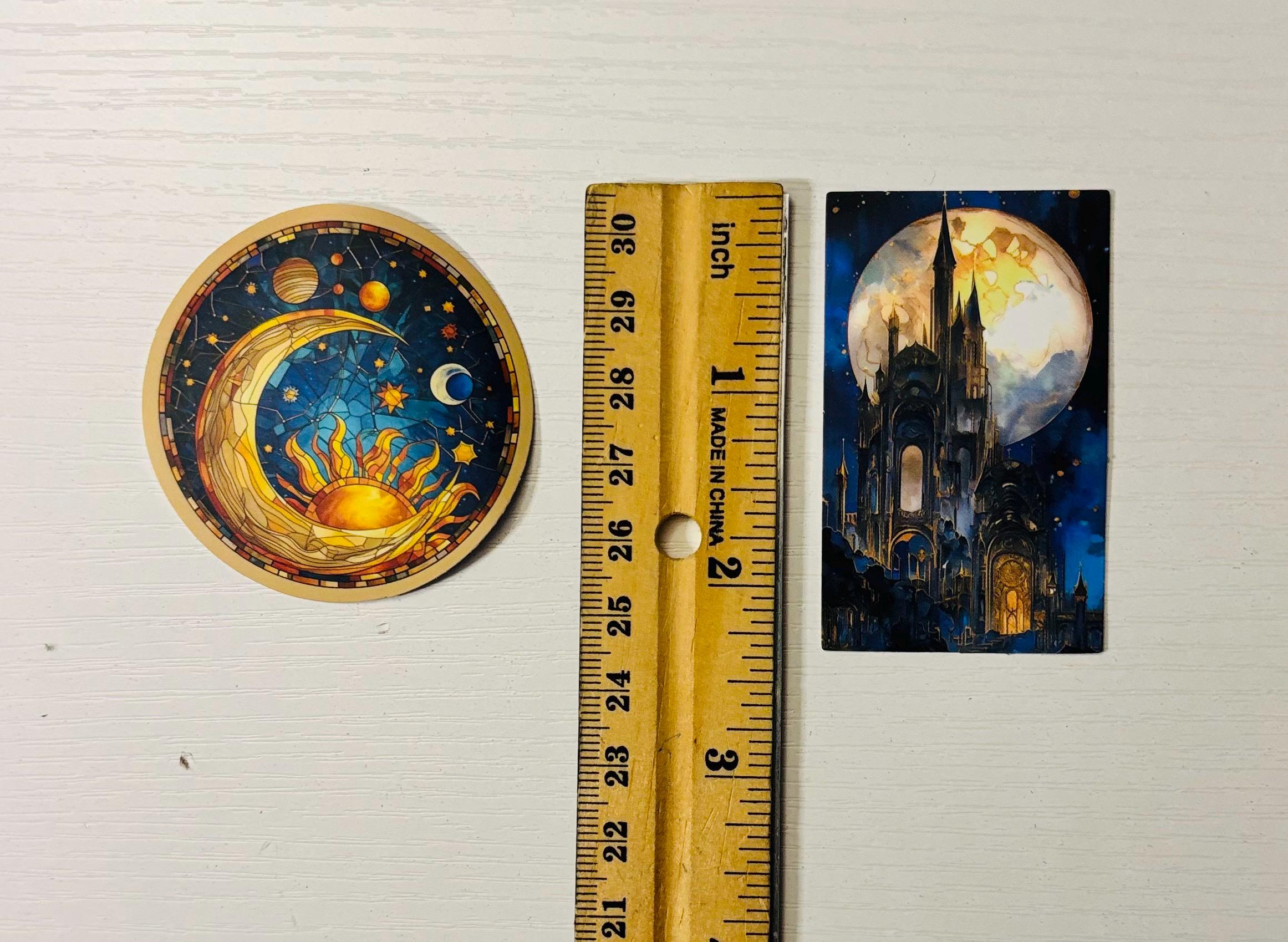 Celestial, Moon, Mythical Stickers Dream Universe Planners, Journals ...