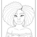 Black Girl Magic Coloring Pages - Etsy