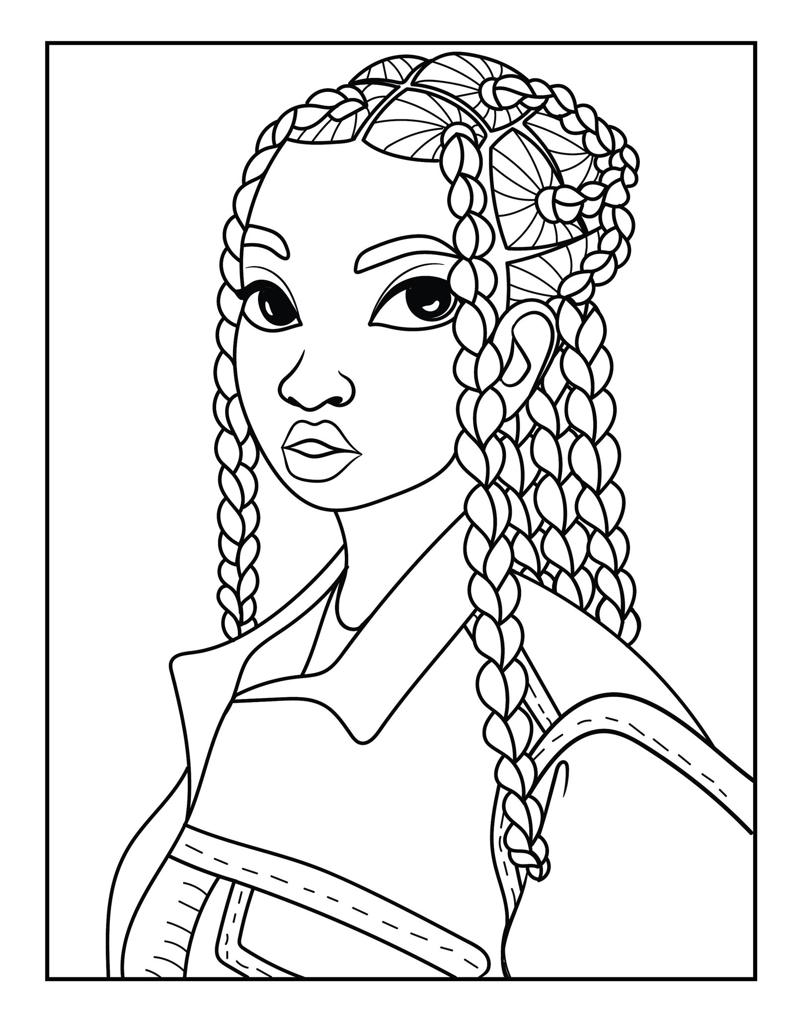 Black Girl Magic Coloring Pages - Etsy
