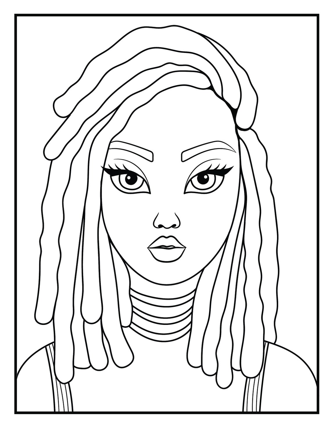 Black Girl Magic Coloring Pages - Etsy