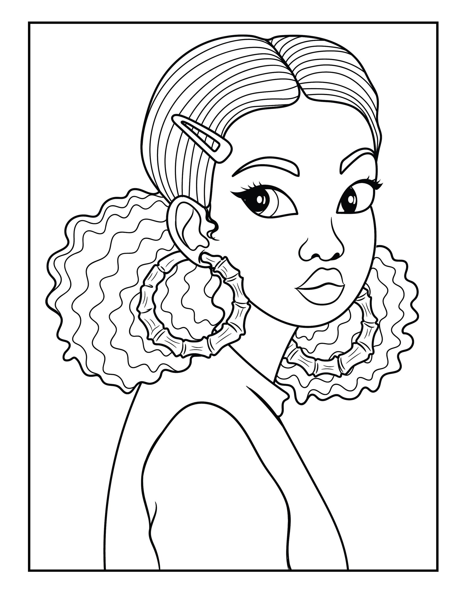 Black Girl Magic Coloring Pages - Etsy