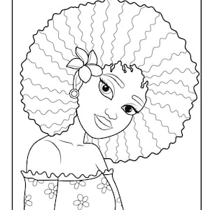 Black Girl Magic Coloring Pages - Etsy