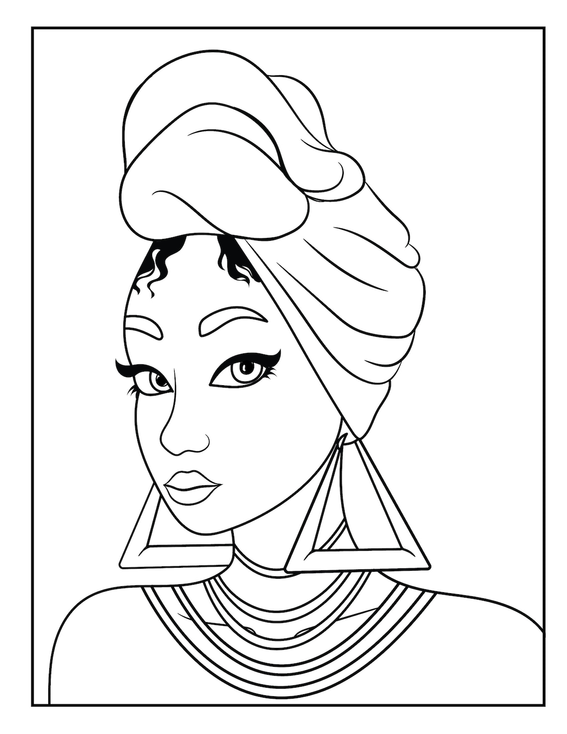 Black Girl Magic Coloring Pages - Etsy