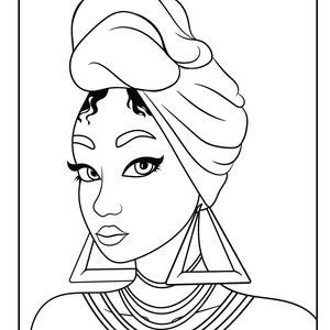 Black Girl Magic Coloring Pages - Etsy