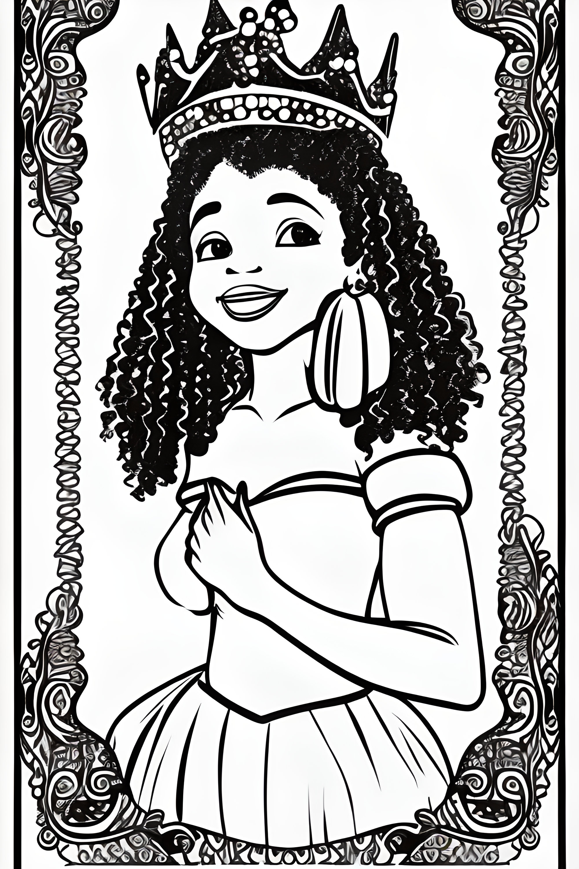 Beautiful Black Princess - Etsy