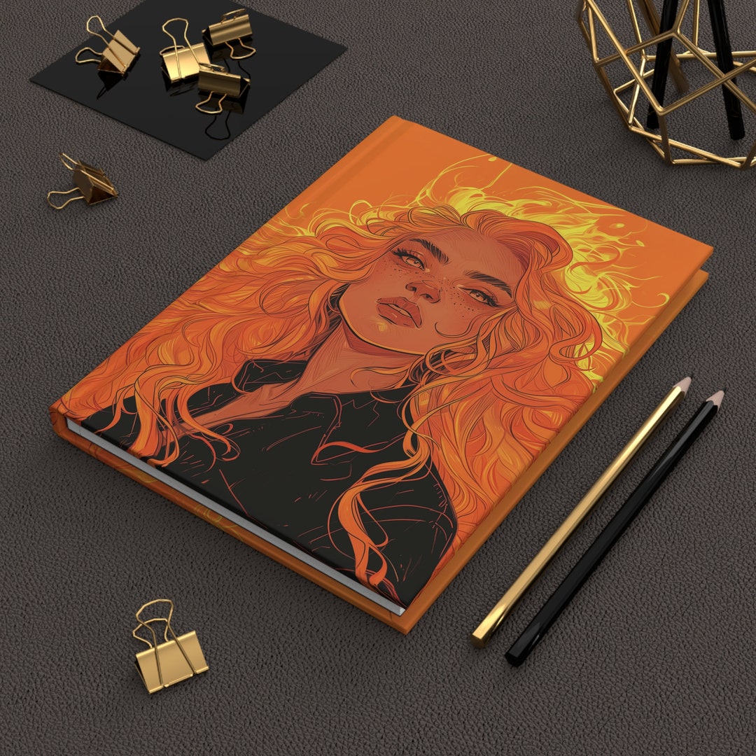 Leo Girl Hardcover Journal, Mystical Notebook Gift for Her, Personal ...