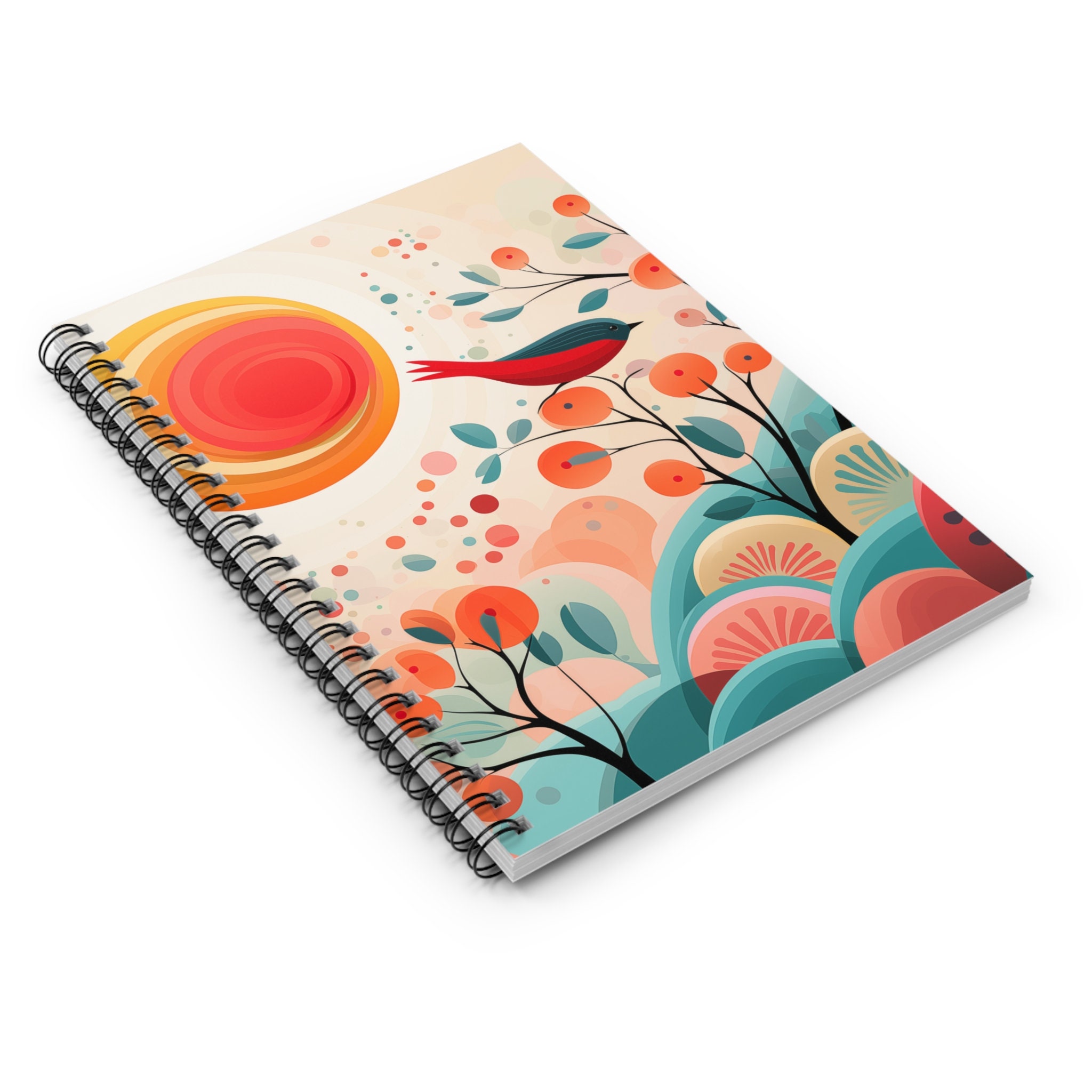 Graphical Abstract Spring Spiral Bound Notebook, Unique Personal ...