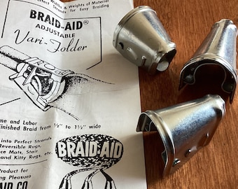 Vintage Braid-aid 3 Way Set W/box and Instructions for Vari-folder - Etsy