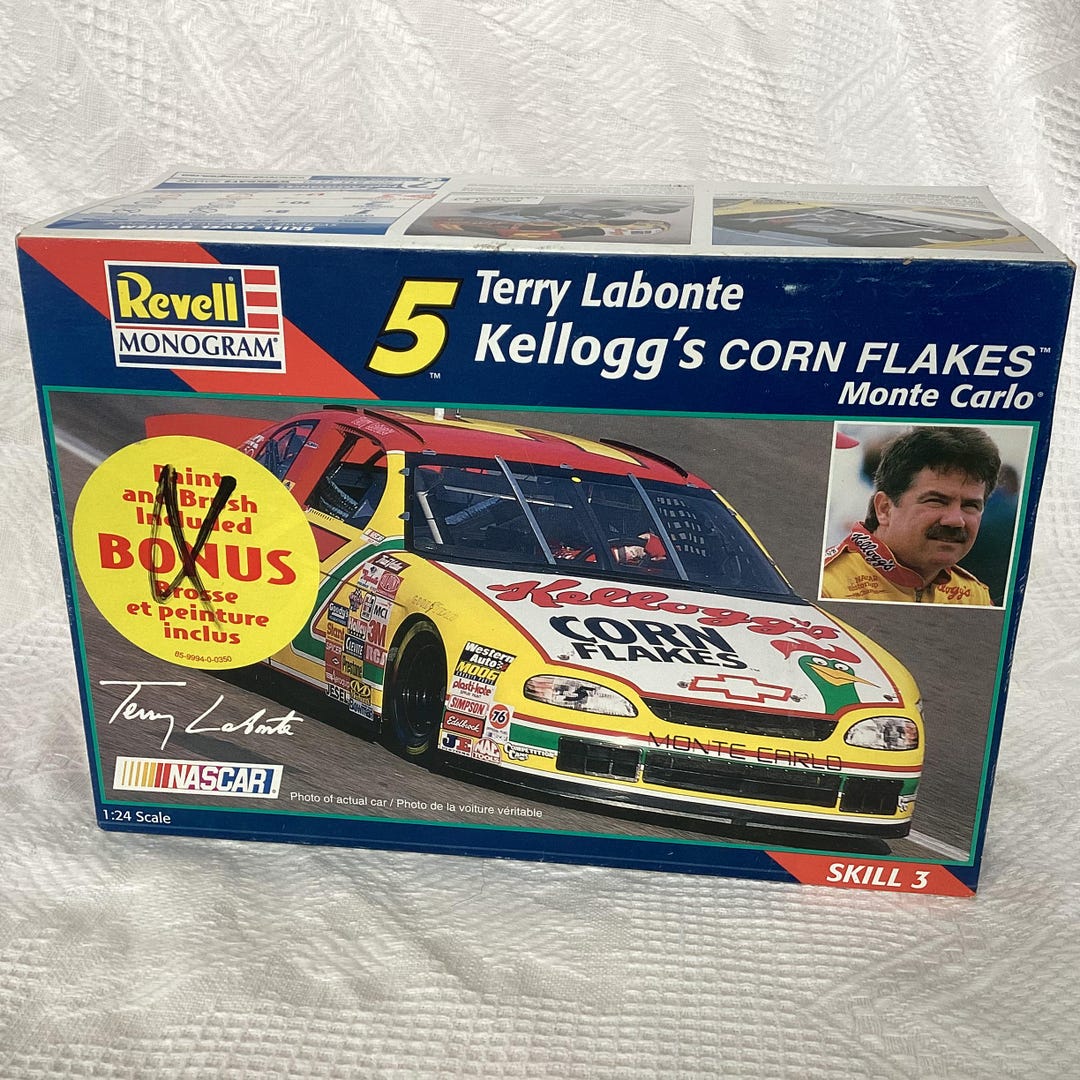 Terry Labonte Kellogg's Model by Revell, Vintage 1997, 1/24 Scale ...