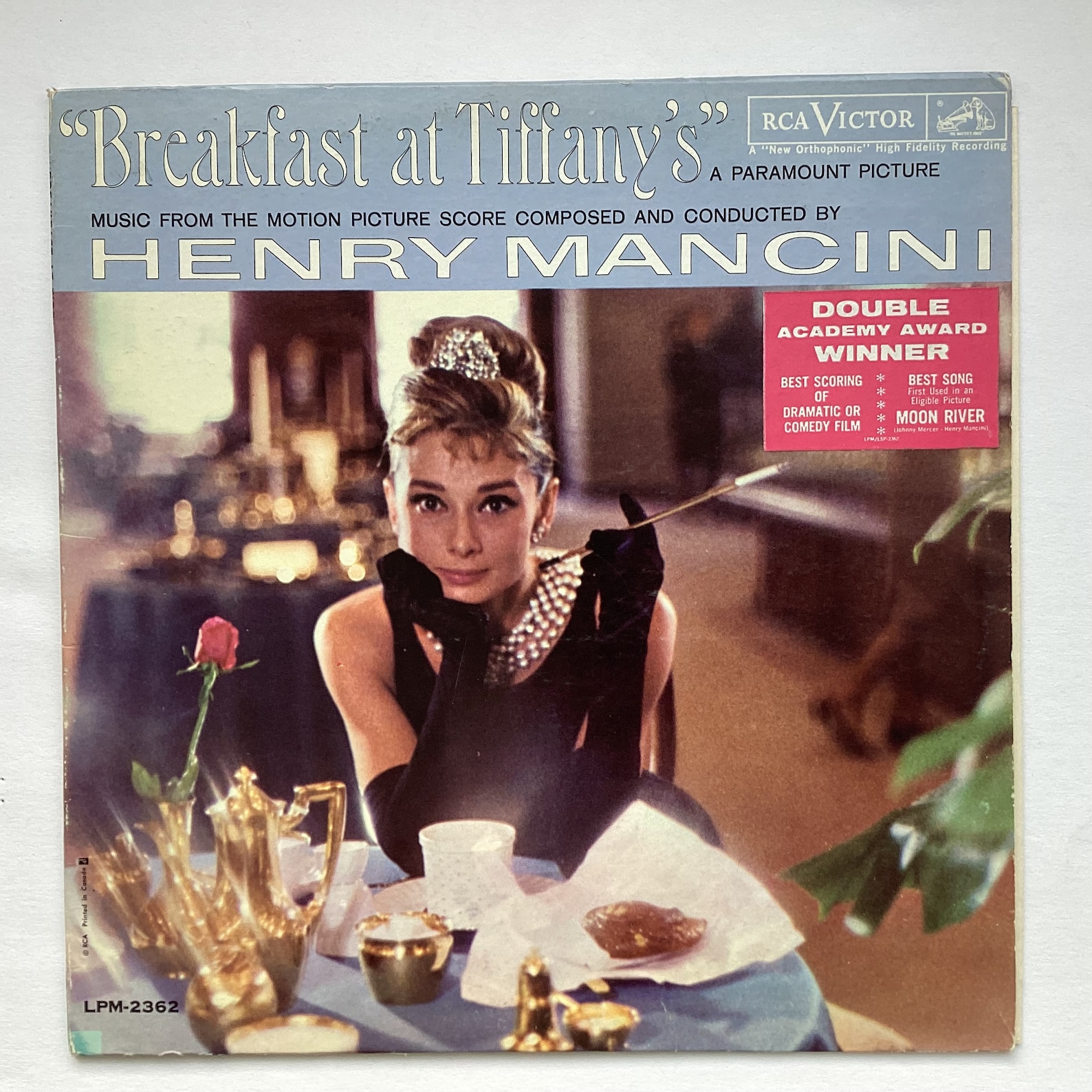 Audrey Hepburn 2 Movie Records My Fair Lady, Breakfast at Tiffany's ...