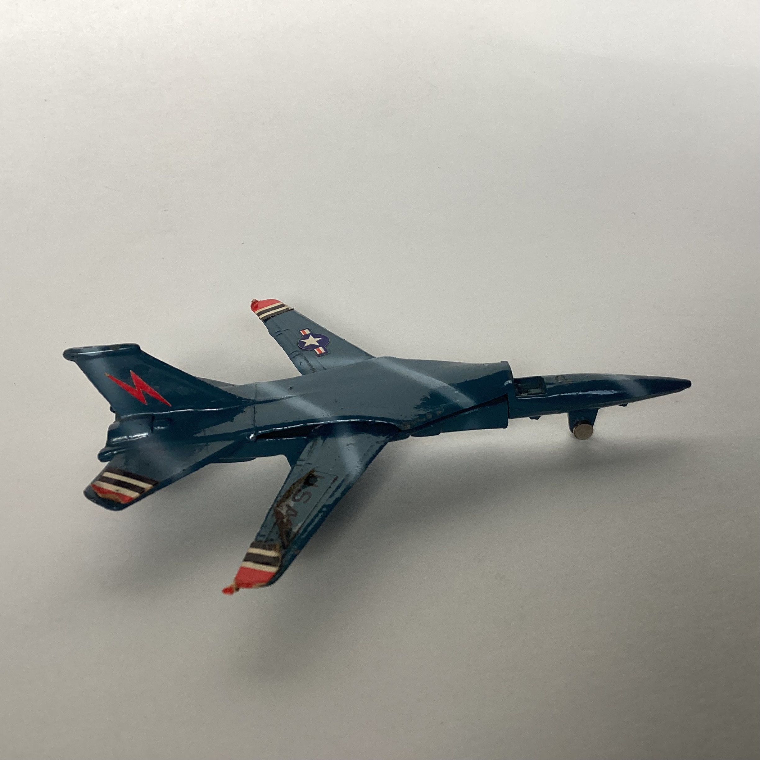 USAF F-111 Swing Wing Aircraft Die Cast, Made in Hong Kong, Vintage ...