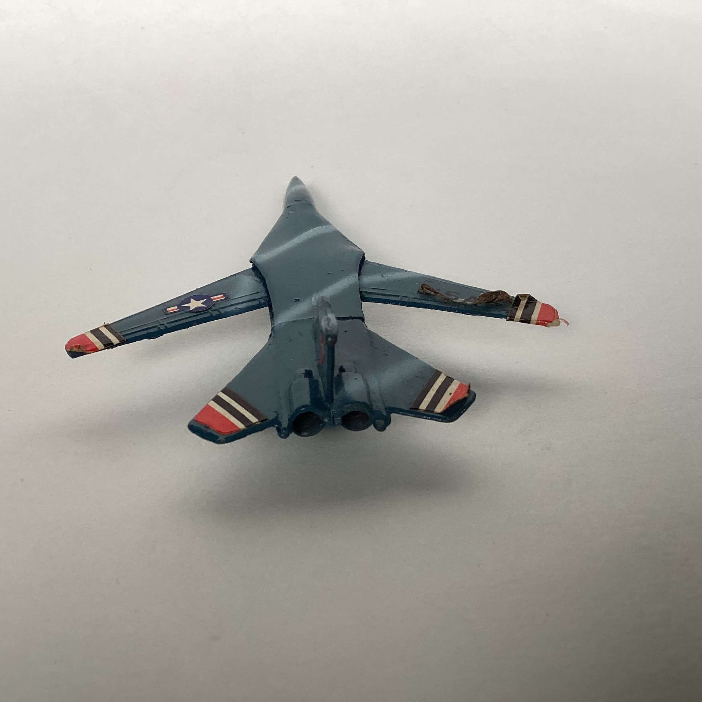 USAF F-111 Swing Wing Aircraft Die Cast, Made in Hong Kong, Vintage ...