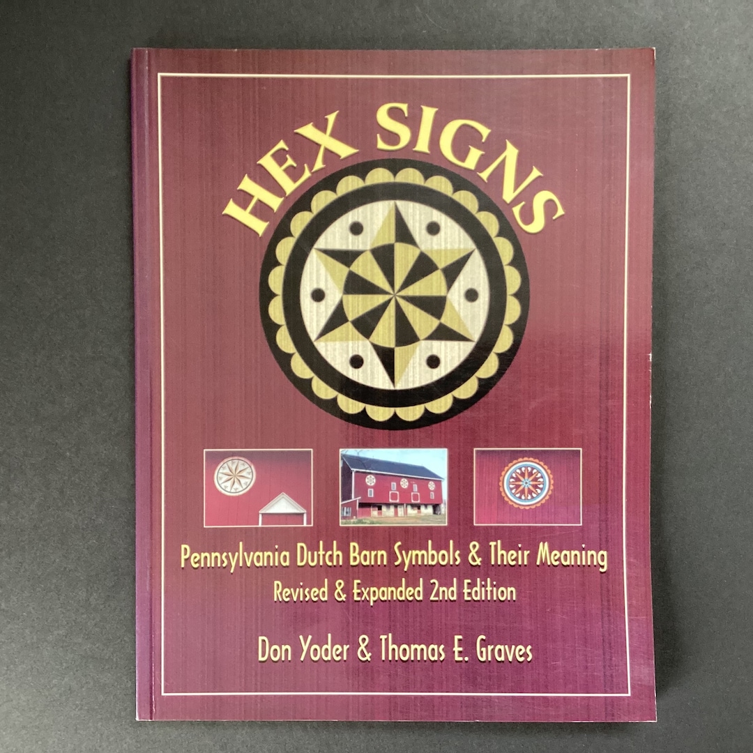 Hex Signs Pennsylvania Dutch Barn Symbols and Their Meaning by - Etsy