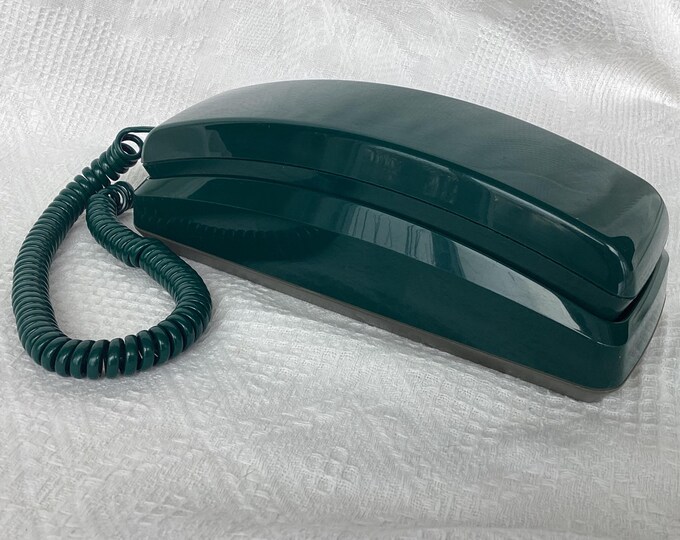 GE Push Button Phone, Corded Desk or Wall, Green Model 2-9226 GRC ...