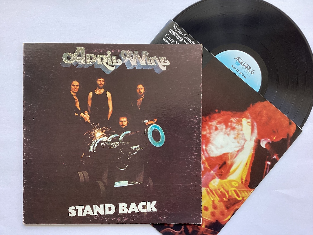 April Wine Stand Back Vinyl Record AQR 6506 Gatefold 1975 Vintage ...