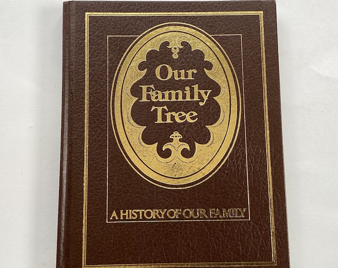 Our Family Tree Journal 1977 Never Used Poplar Books Vintage Genealogy ...