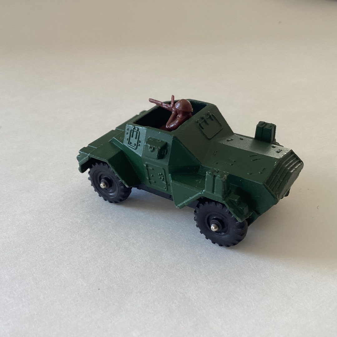 Corgi Juniors Daimler Scout, With Soldier, Great Britain, Military Die ...