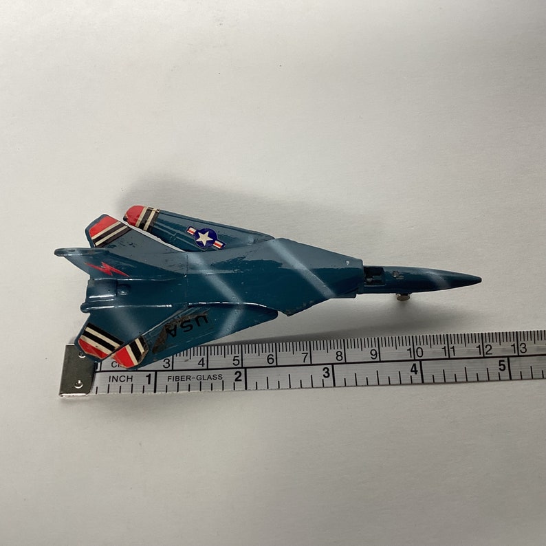 USAF F-111 Swing Wing Aircraft Die Cast, Made in Hong Kong, Vintage ...