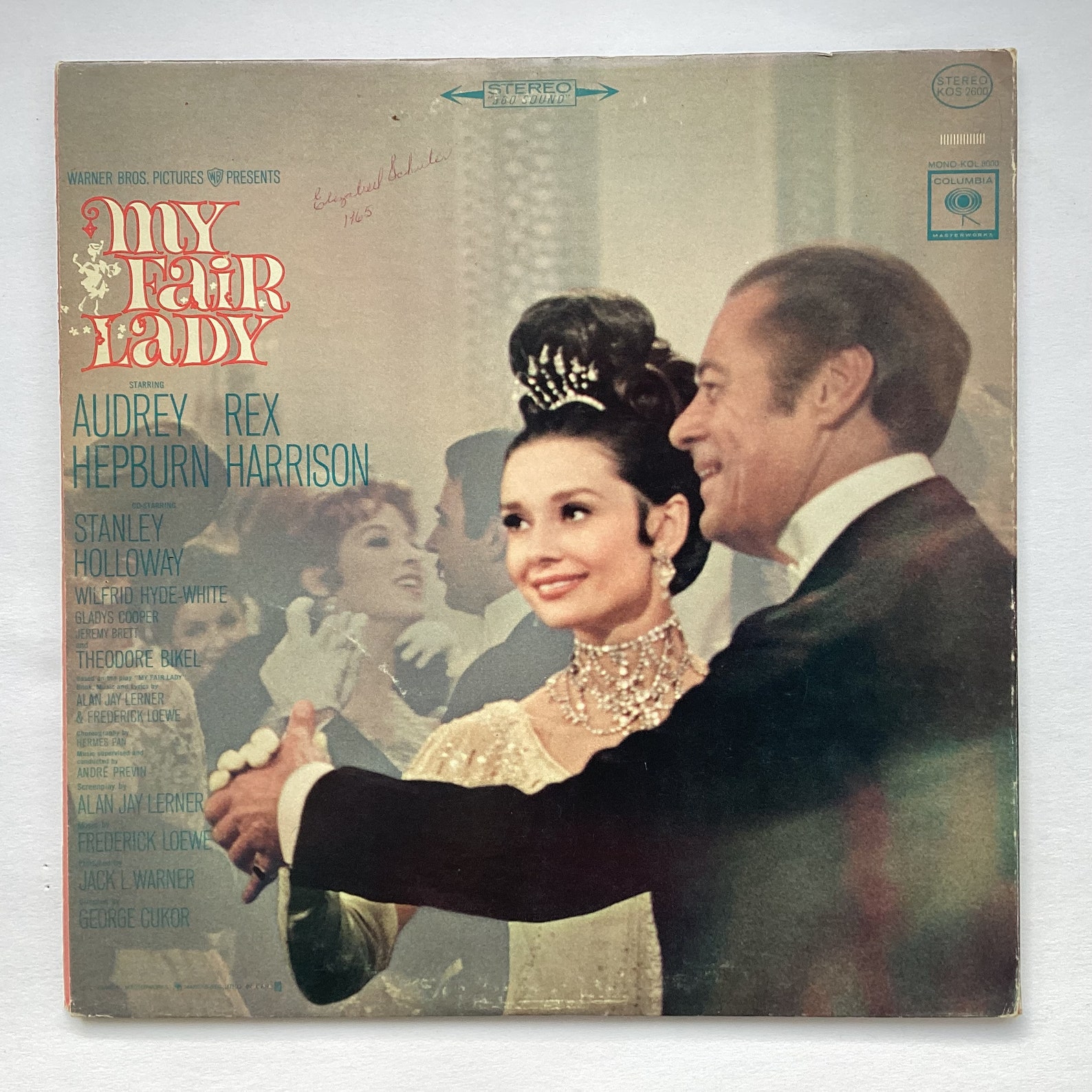 Audrey Hepburn 2 Movie Records My Fair Lady, Breakfast at Tiffany's ...