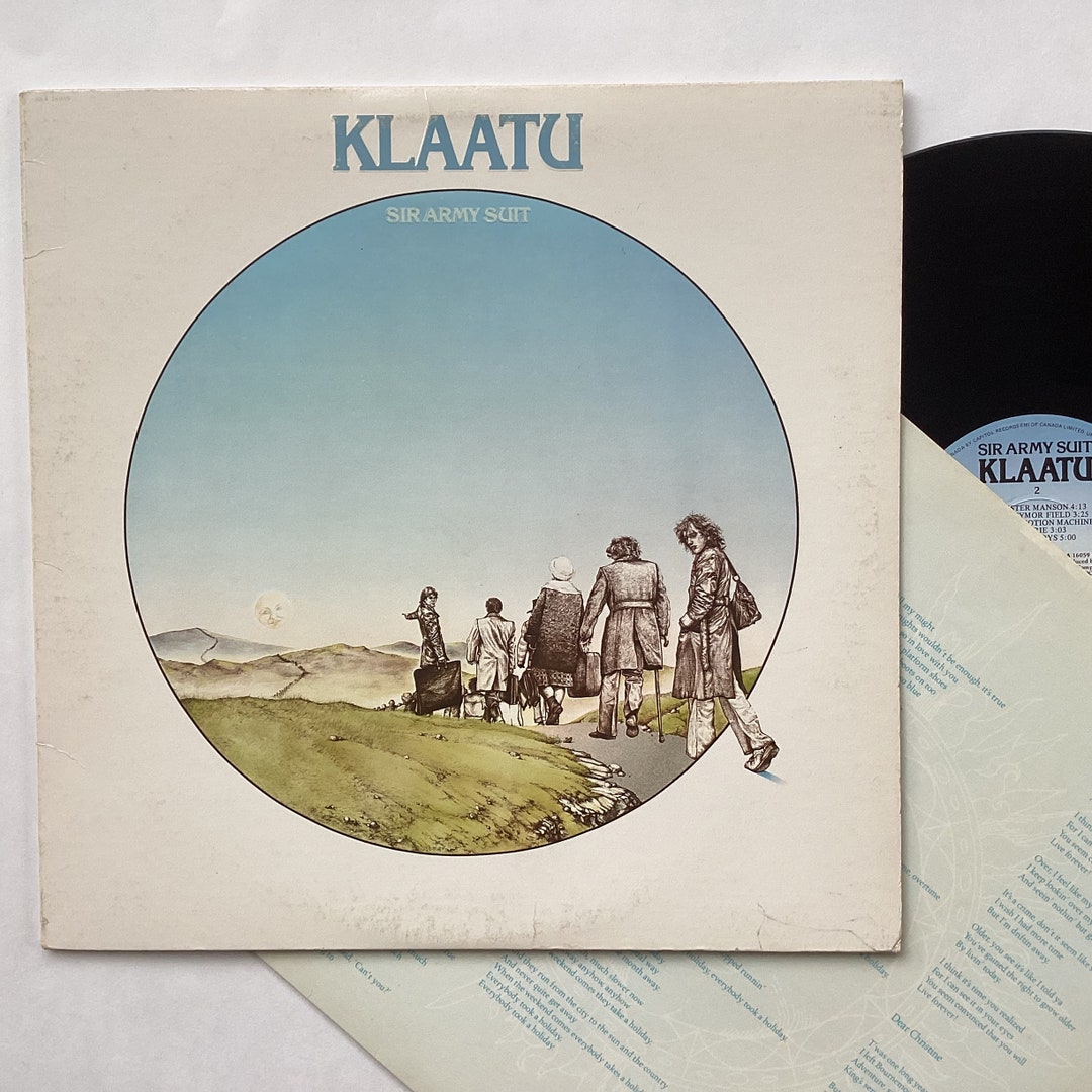 Klaatu Sir Army Suit Vinyl LP Album Daffodil Records Canada SBA 16059 ...
