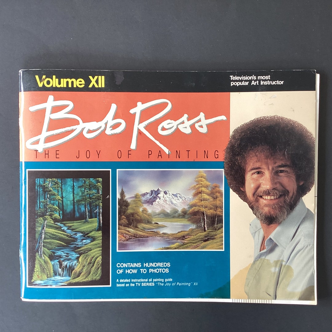 Joy of Painting Volume 12 Bob Ross Book 1988 Art Instruction Guide TV ...