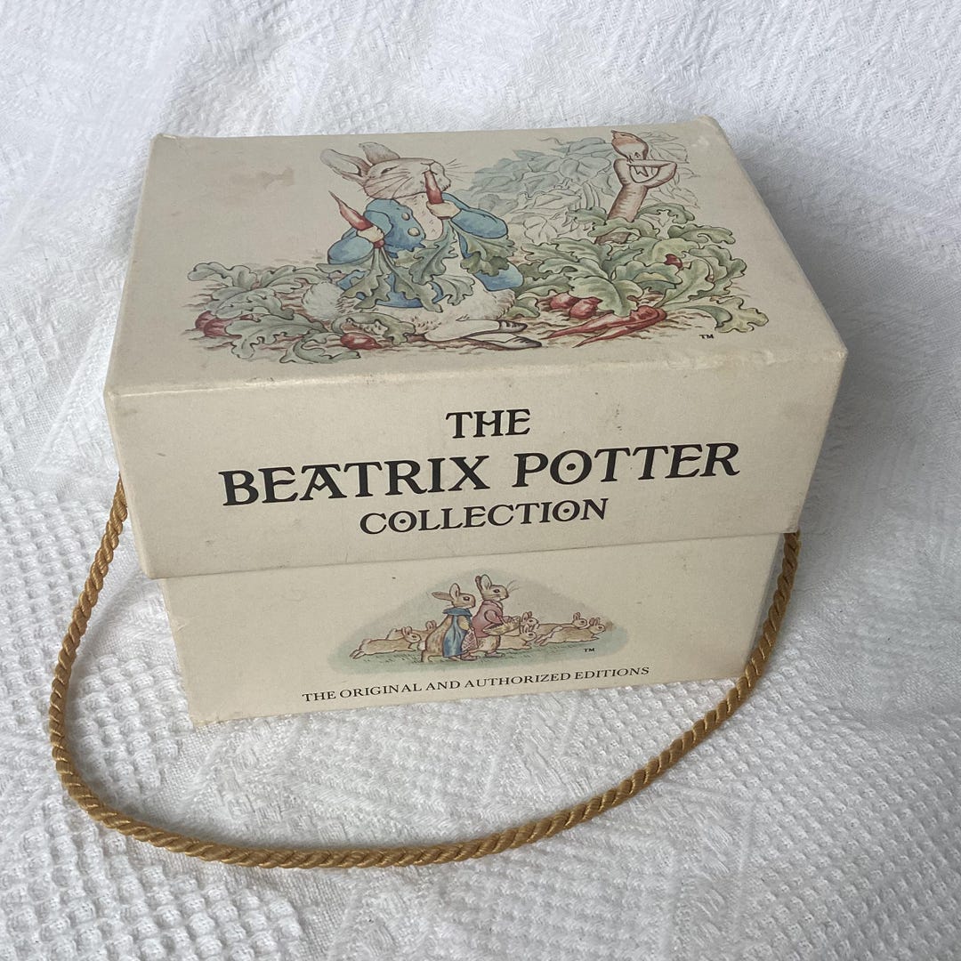 Beatrix Potter 12 Book Collection, Vintage 1986 in Original Carrying ...