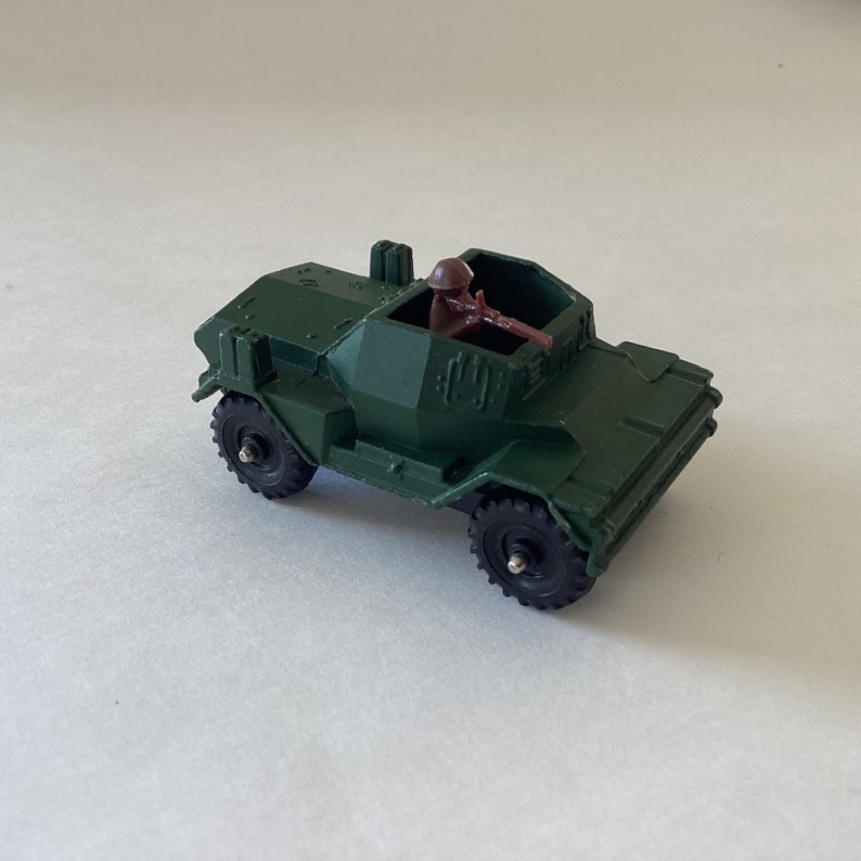 Corgi Juniors Daimler Scout, With Soldier, Great Britain, Military Die ...