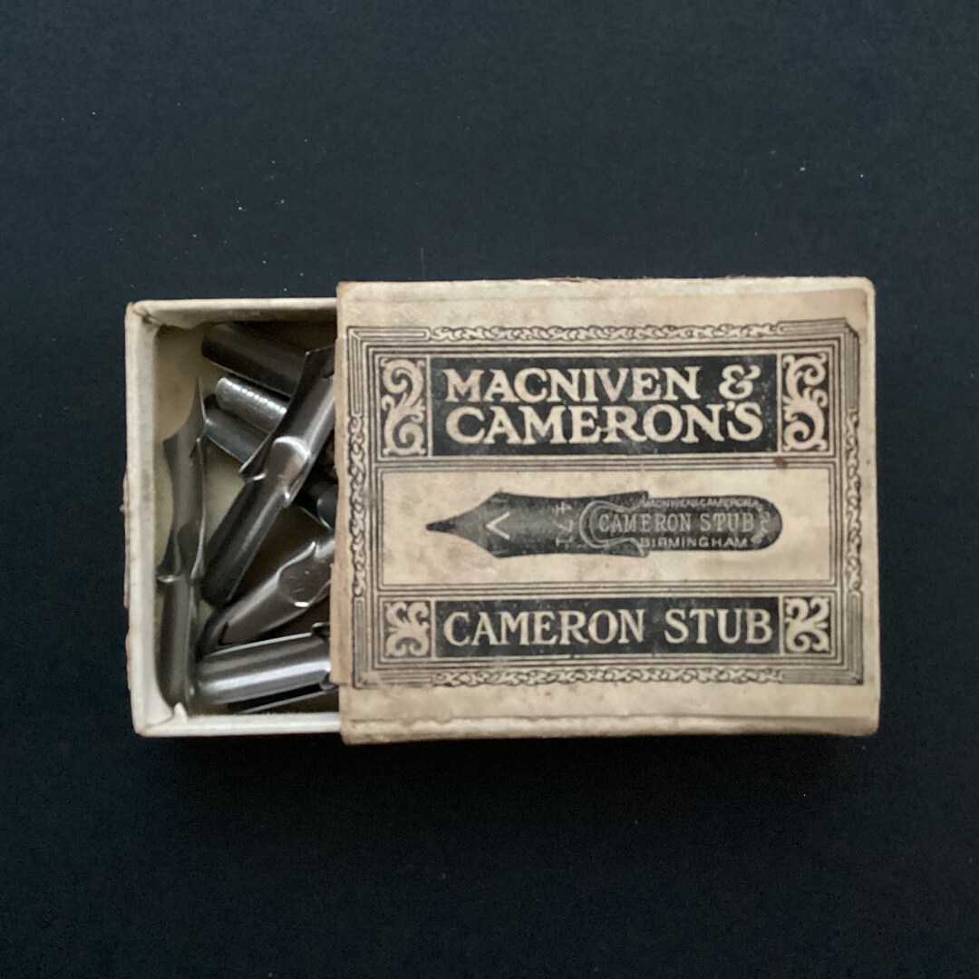 1940s Pen Nibs Macniven & Camerons Box, 13 Cameron Pen Nibs 471 ...