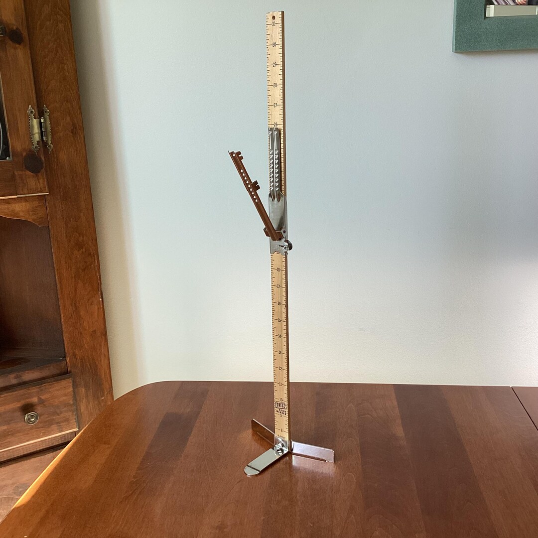 Dritz Extra Long Skirt Hem Marker, Adjustable Height up to 31", Vintage ...