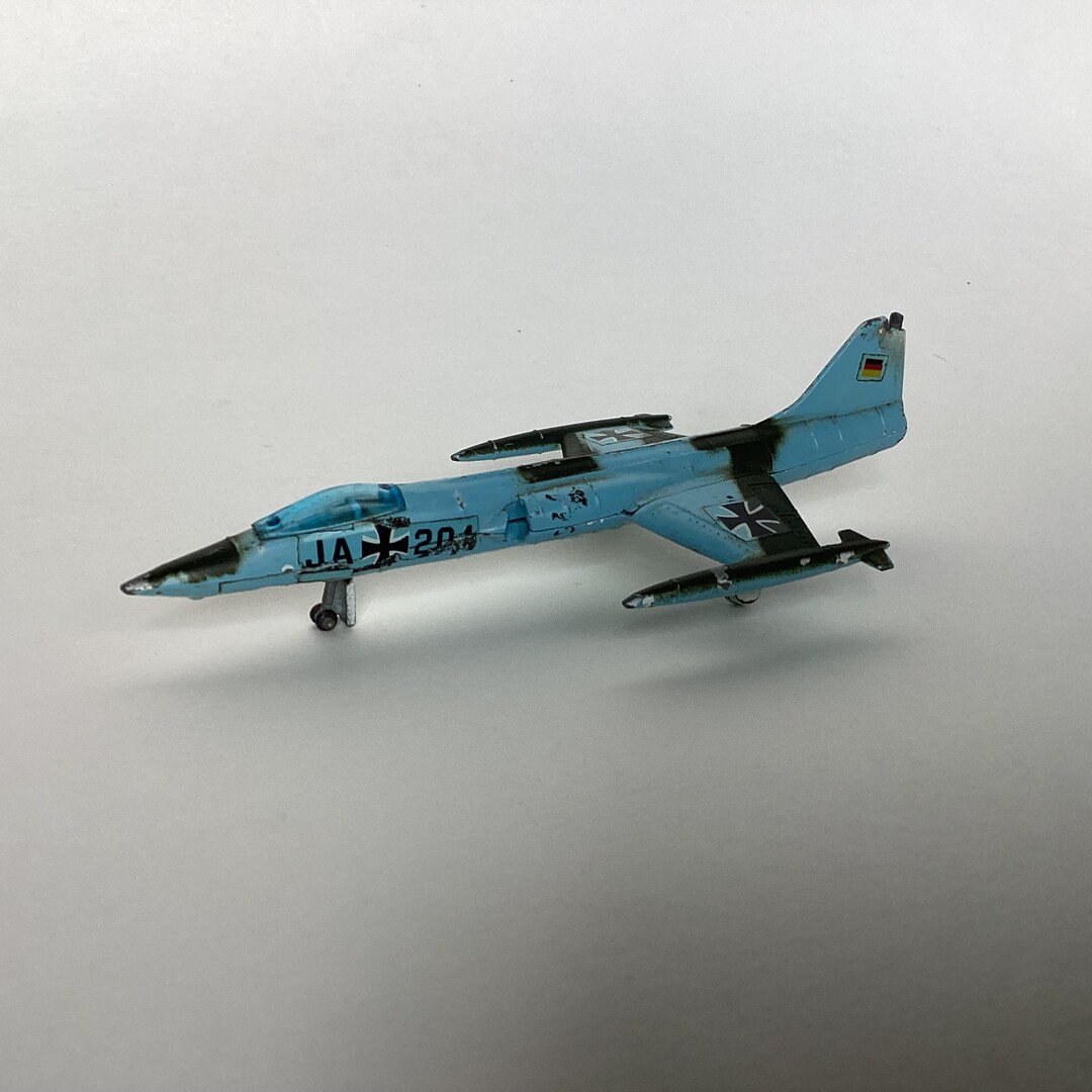 Lintoy F-104A Starfighter Die Cast Metal German Decals - Etsy