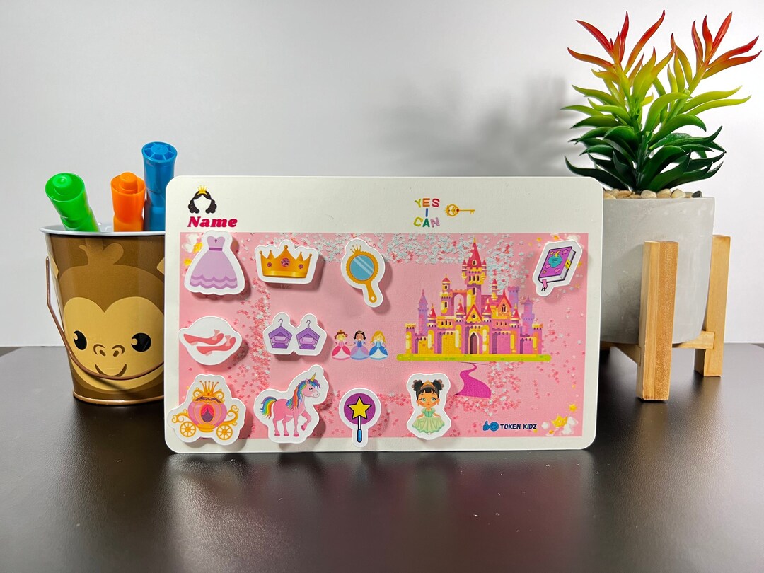 I Am Working for Token Board/ Behavior Reward Chart for Kids/ - Etsy