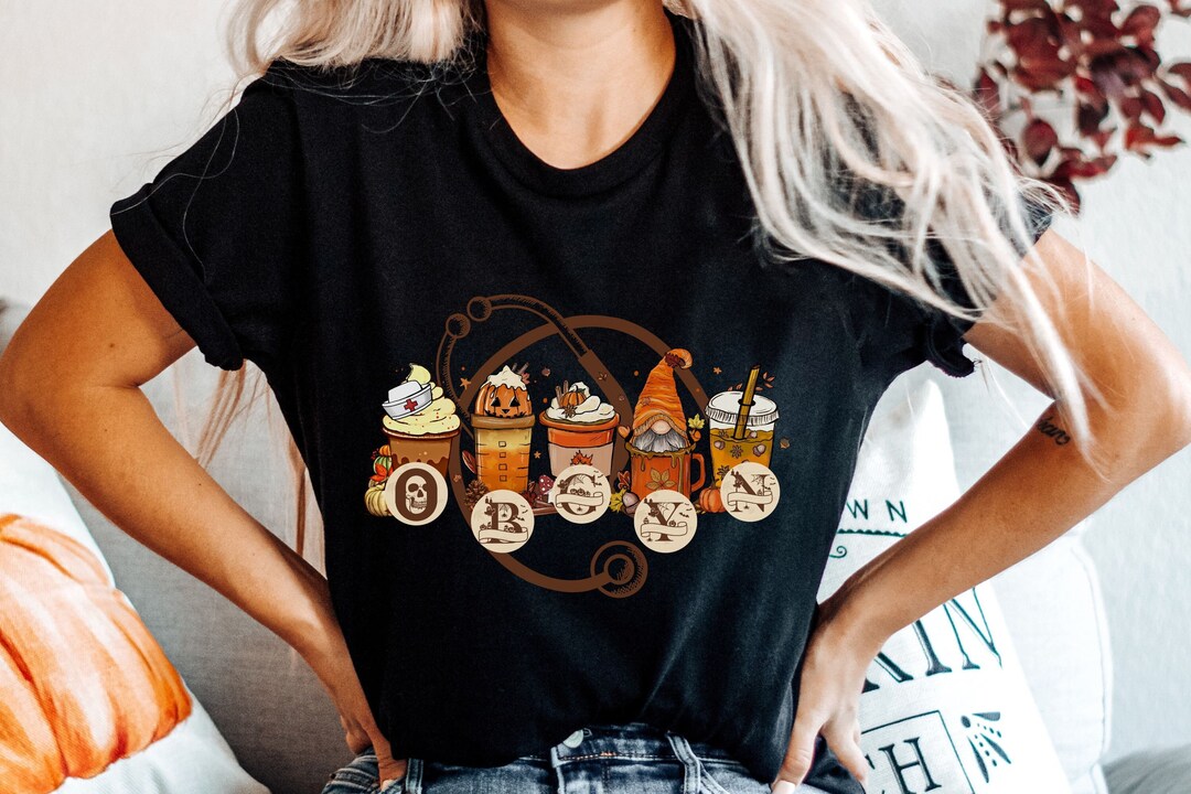 Fall Ob-gyn Shirt OBGYN Shirt Coffee Stethoscope Shirt - Etsy