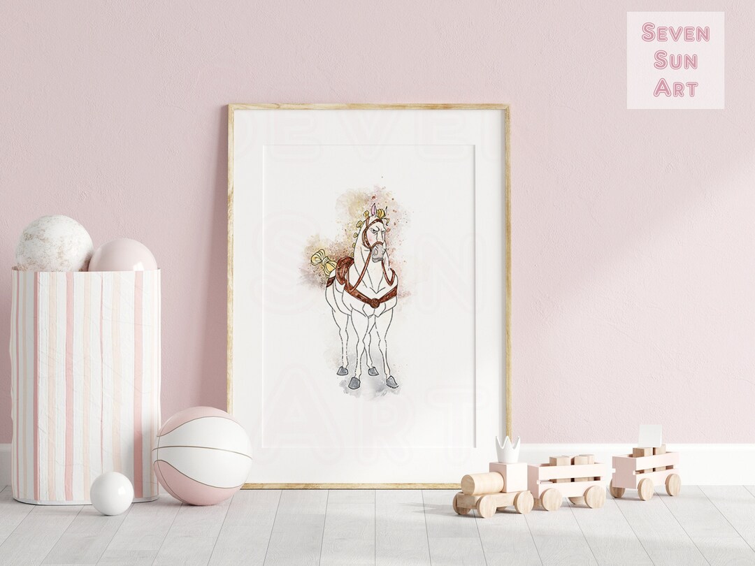 Rapunzel Poster, Tangled Poster, Rapunzel Nursery Prints, Rapunzel ...