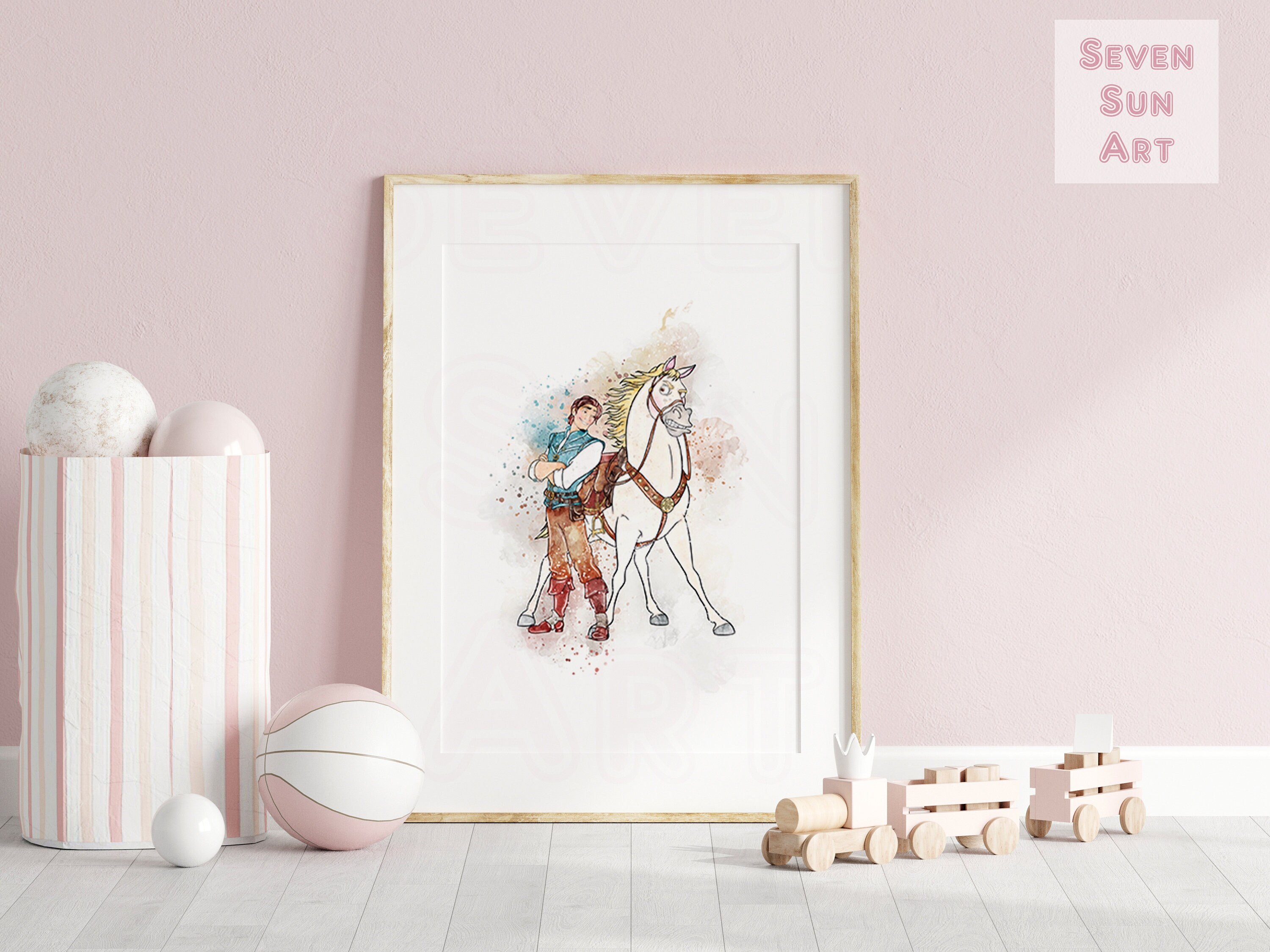 Rapunzel Poster, Tangled Poster, Rapunzel Nursery Prints, Rapunzel ...