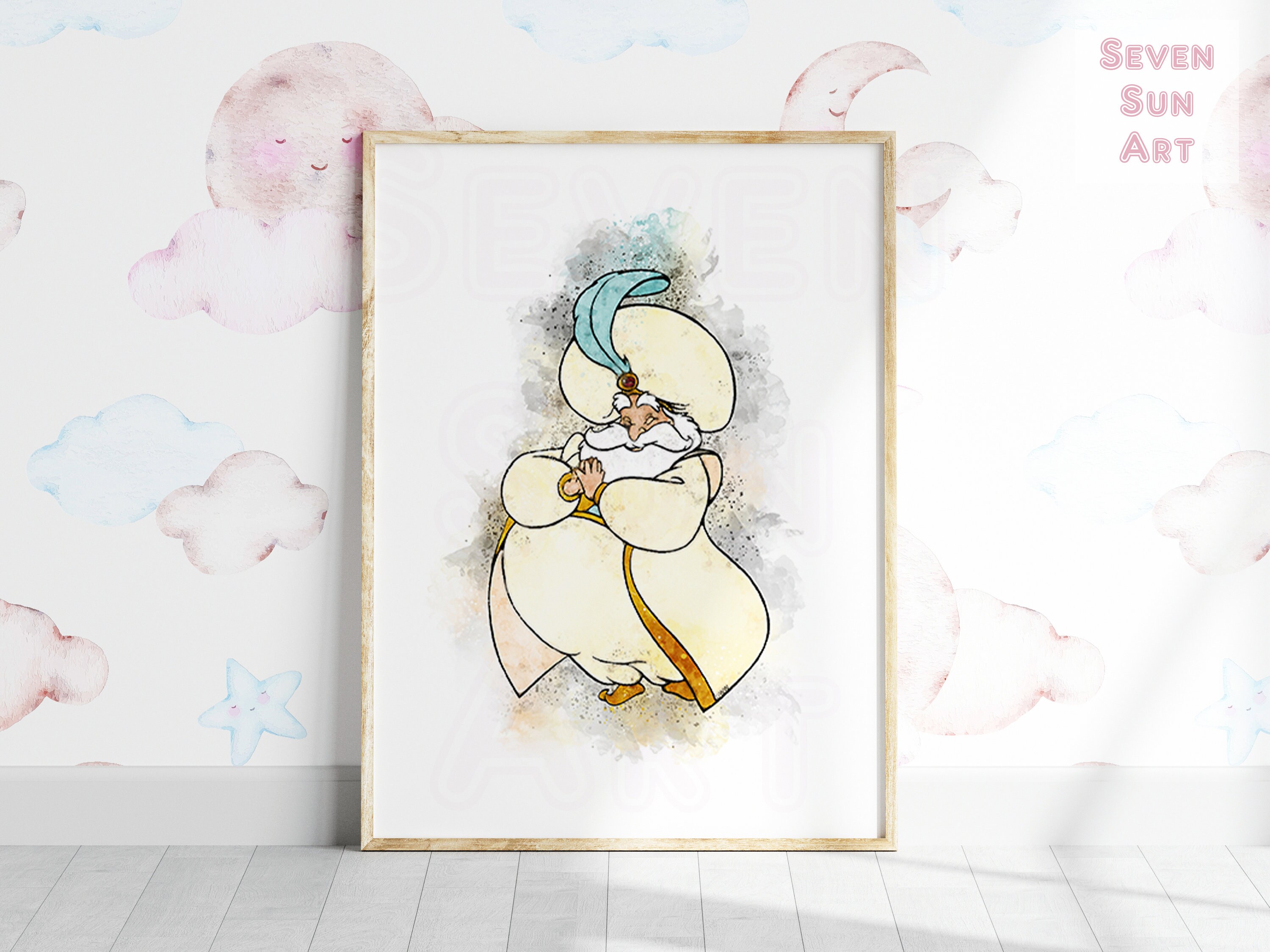 Aladdin Nursery, Aladdin, Aladdin Poster, Aladdin Printable Wall Art ...