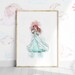 Princess Wall Art, Princess Nursery, Princess Room Decor, Princess Wall ...