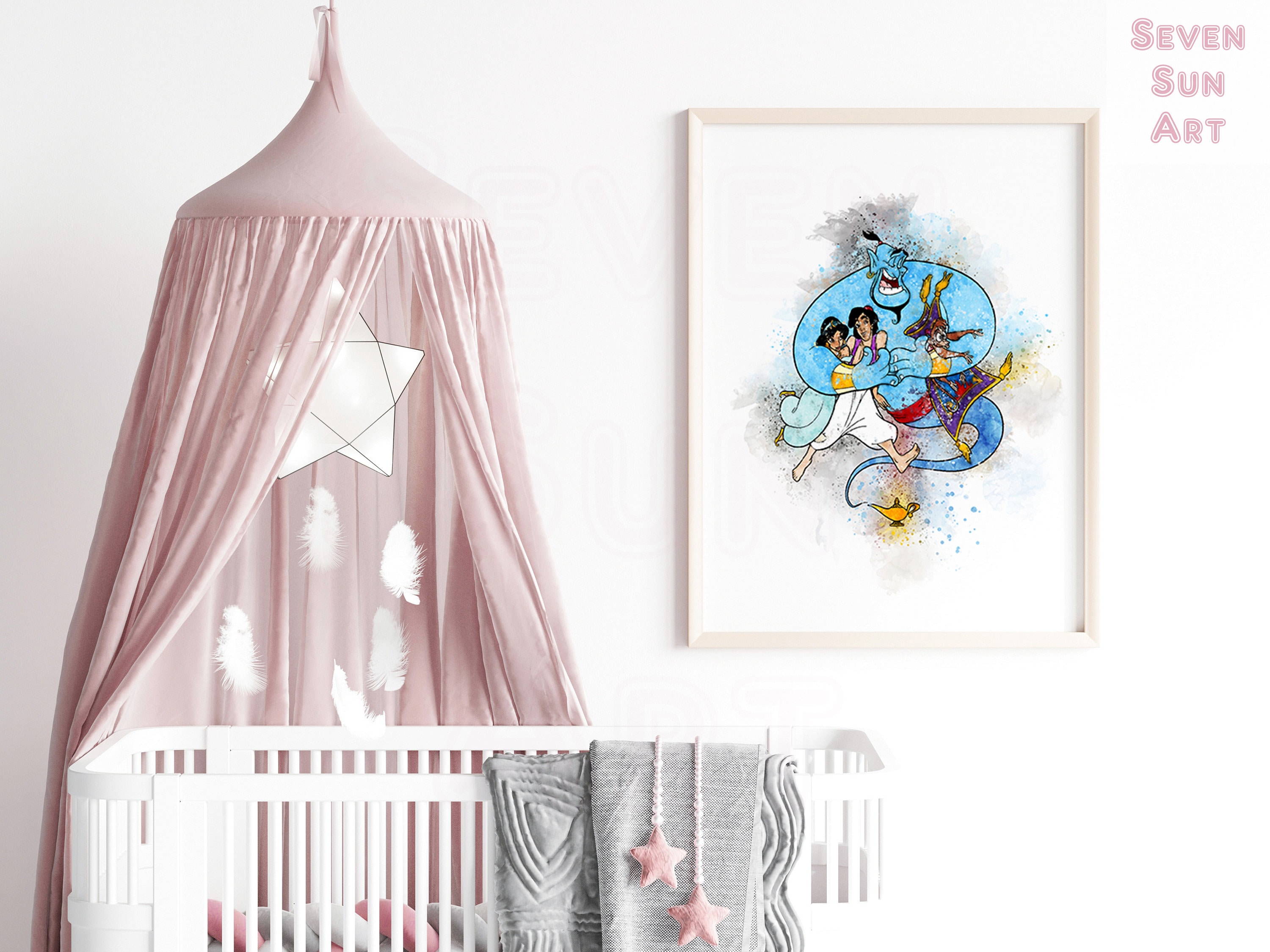Aladdin Nursery Aladdin Aladdin Poster Aladdin Printable - Etsy