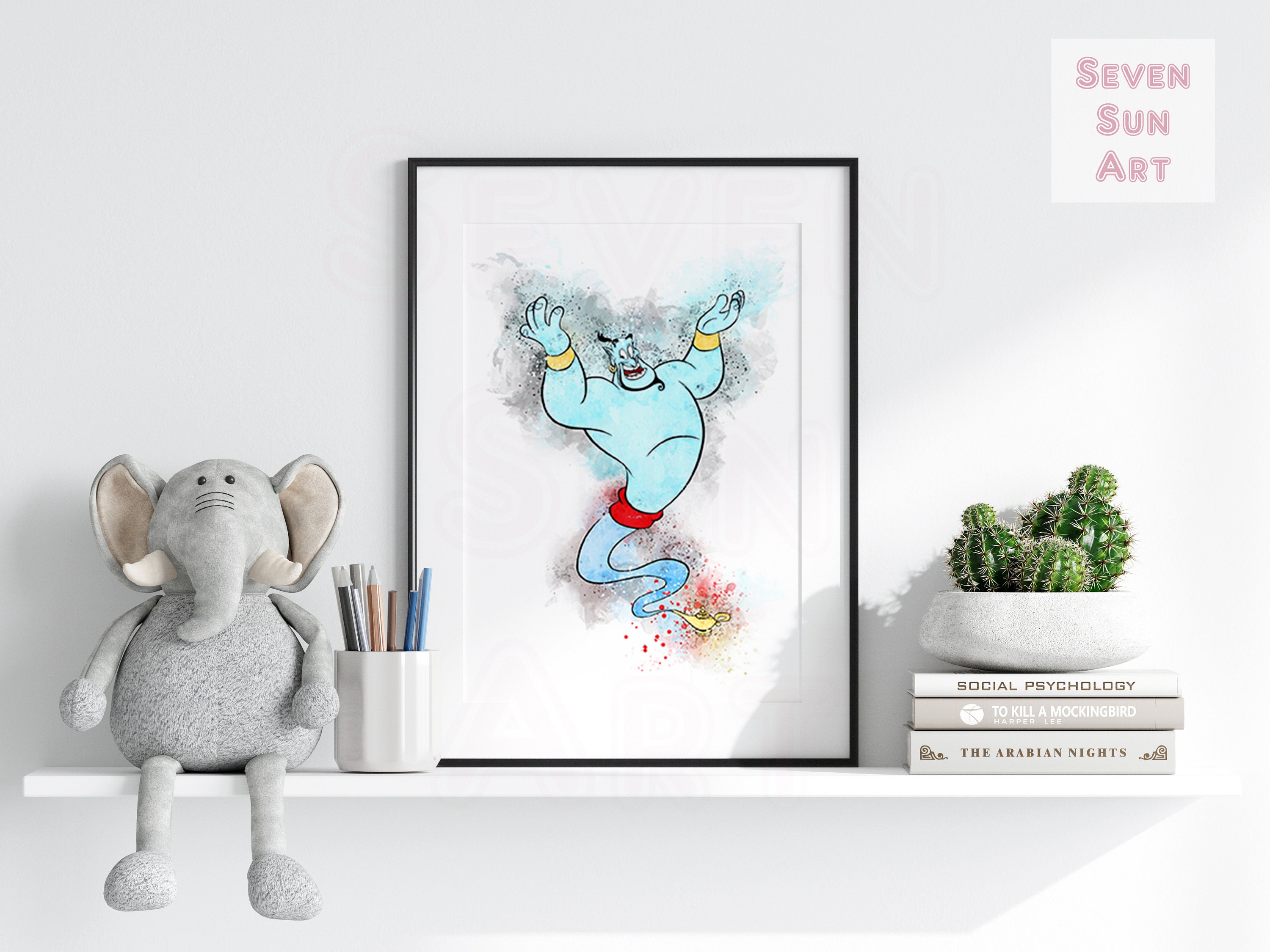 Aladdin Nursery, Aladdin, Aladdin Poster, Aladdin Printable Wall Art ...