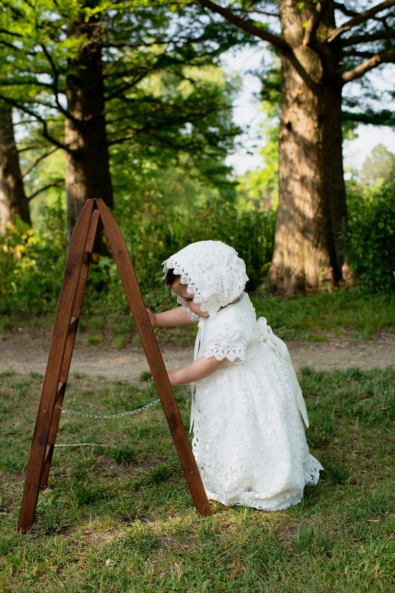 Baby Girls Lace Dress, Baby Christening Gown Christening Dress, Girls ...