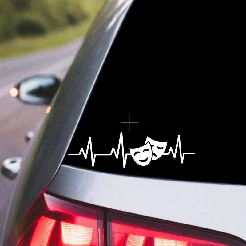 Heartbeat Decal - Etsy