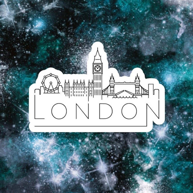 London Stickers - Etsy