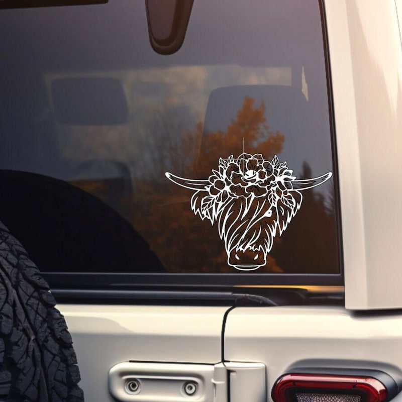 Cow Decal - Etsy